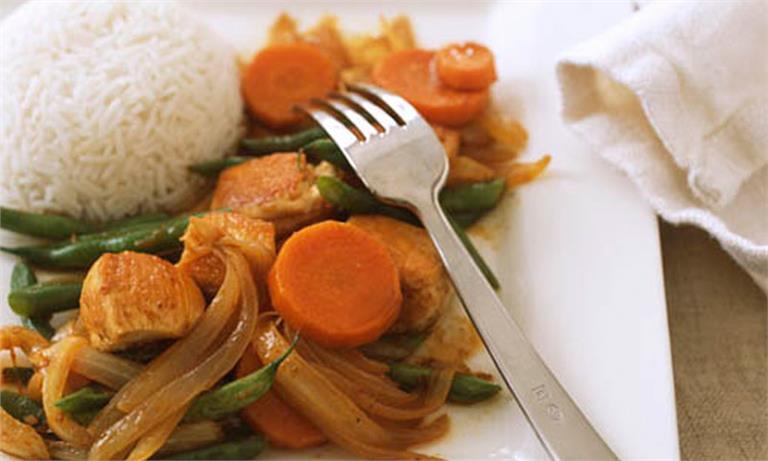 Quick chicken curry | CSIRO Total Wellbeing Diet