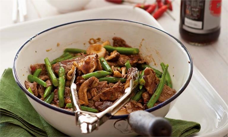 Thai-style beef and bean stir-fry | CSIRO Total Wellbeing Diet