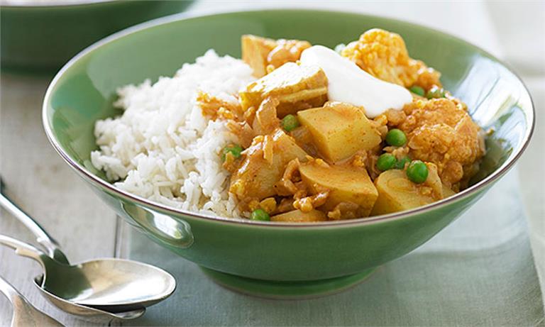 Vegetable and chickpea curry | CSIRO Total Wellbeing Diet